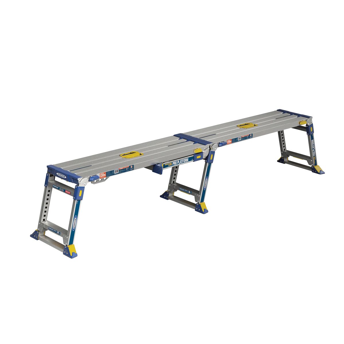 Werner Adjustable Linking Multi-purpose Hop Up Work Platform (79024 ...